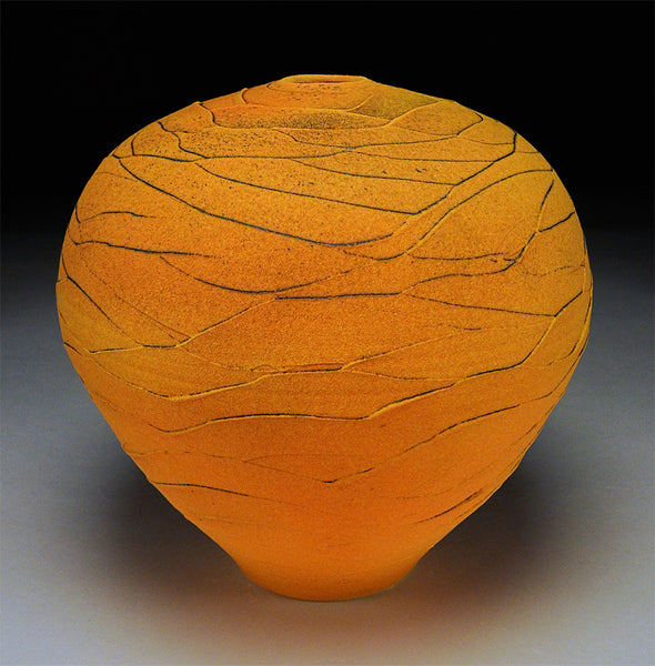 Orange Landscape – Nicholas Bernard Studio Potter