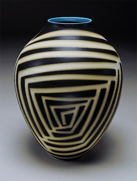 Offset Broken Maze – Nicholas Bernard Studio Potter