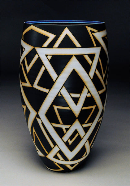 Layered Triangles – Nicholas Bernard Studio Potter
