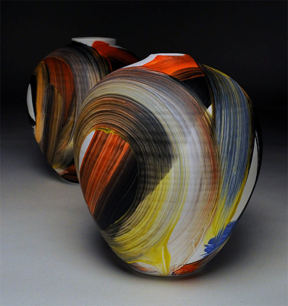 Swirl Vessel – Nicholas Bernard Studio Potter